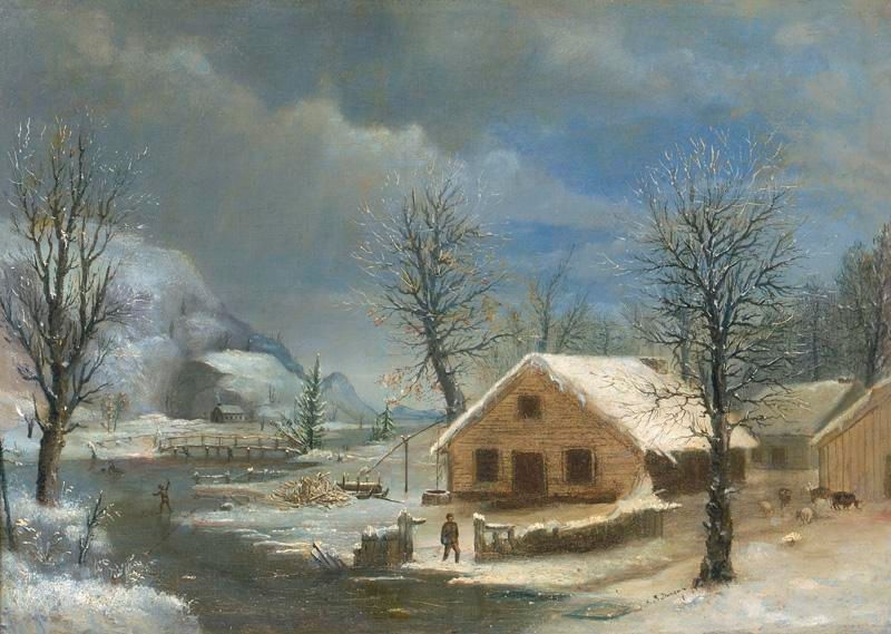 Robert S. Duncanson | WINTER | MutualArt