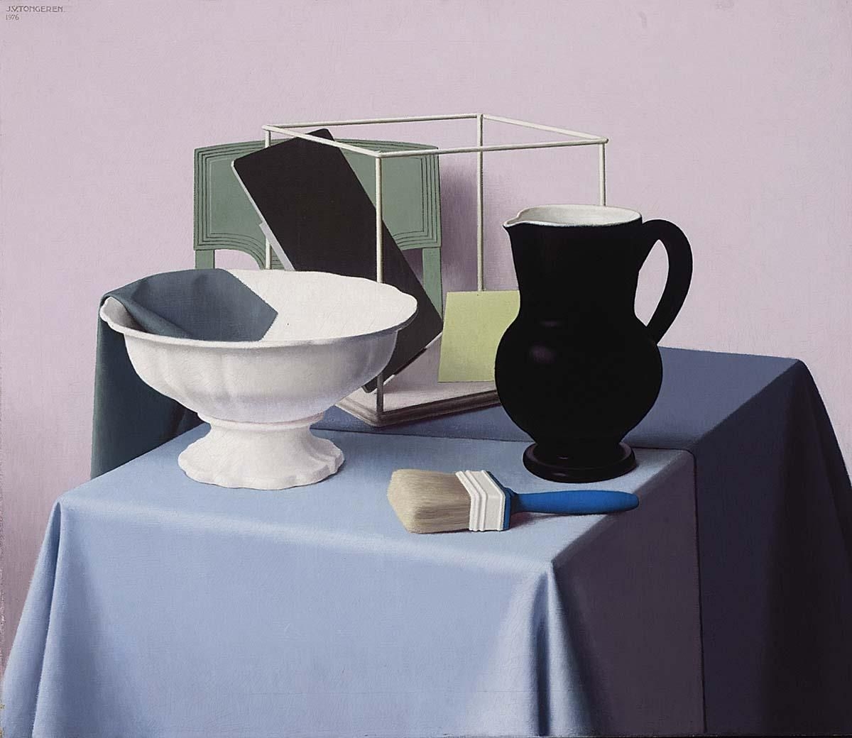 Jan Van Tongeren | STILL LIFE WITH BOX AND BIRD SKELETON | MutualArt