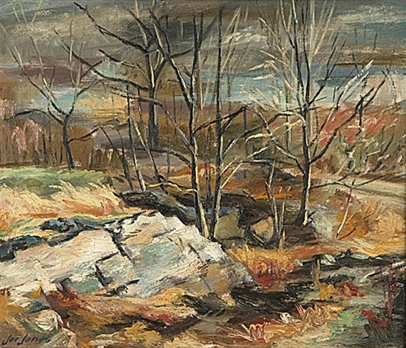 Joe Jones | WINTER LANDSCAPE | MutualArt