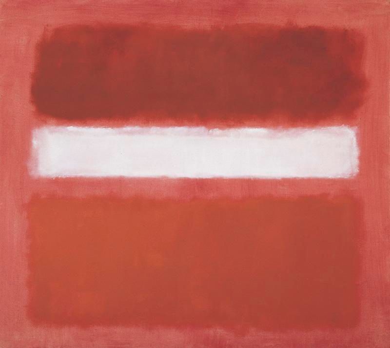 Mark Rothko | NO. 8 (WHITE STRIPE) | MutualArt