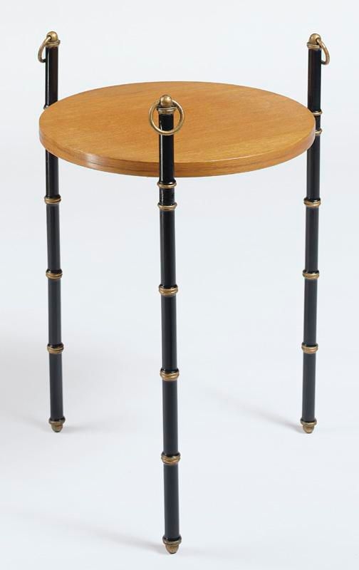 Jacques Adnet | PAIR OF CONSOLE TABLES | MutualArt