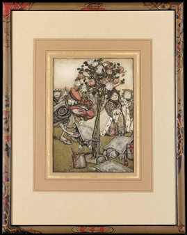 Arthur Rackham | ALICE AND THE CHESHIRE CAT - ALICE IN WONDERLAND ...