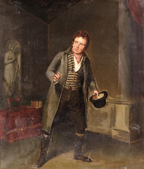 Samuel de Wilde | PORTRAIT OF AN ACTOR IN AN INTERIOR | MutualArt