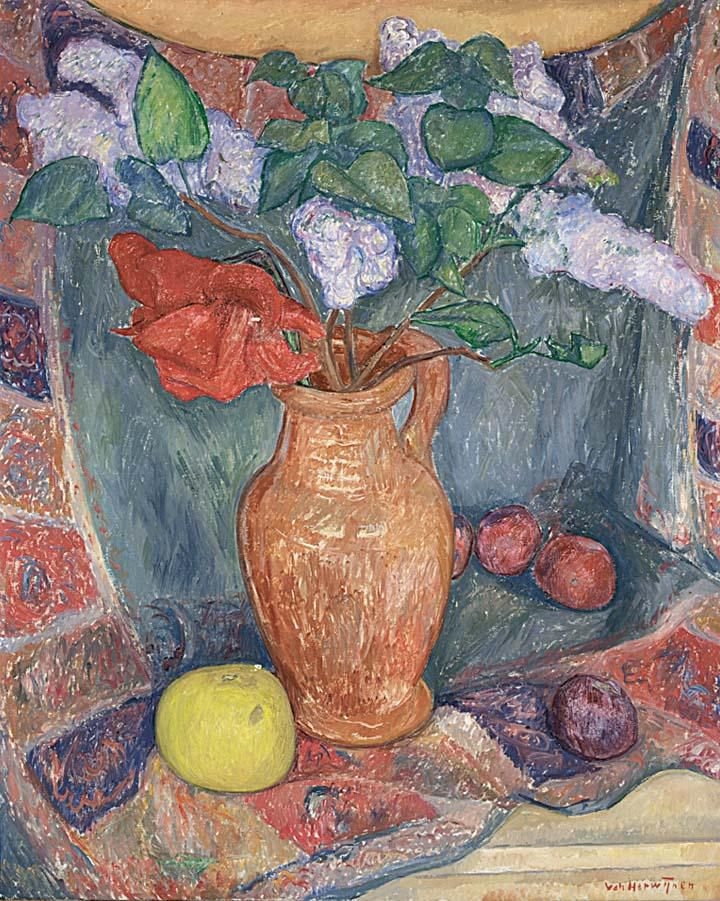 Jan Van Herwijnen | A FLOWER STILL LIFE | MutualArt