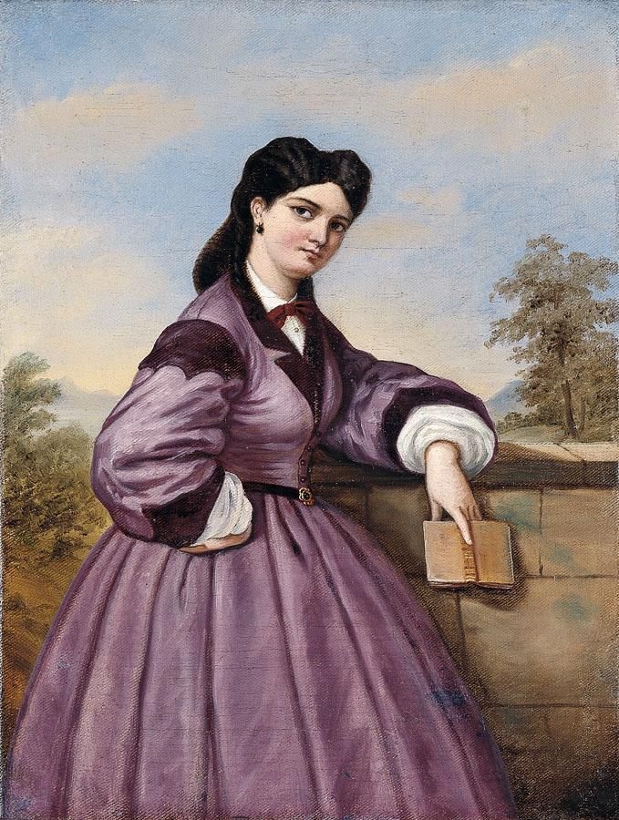 Antonio Puccinelli | FANCIULLA CON LIBRO | MutualArt