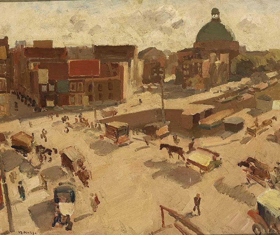 Kees Maks | AMSTERDAM STREETSCENE | MutualArt