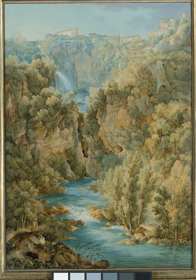 Franz Kaisermann | VIEW OF THE RUINS AT TIVOLI | MutualArt