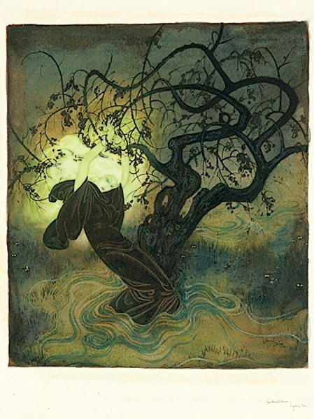 Edmund Dulac | THE TEMPEST: DESIGN FOR A BOOK ILLUSTRATION | MutualArt