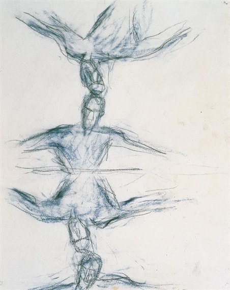 Susan Rothenberg - REFLECTIONS, oil on canvas