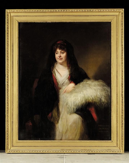 Thomas Phillips | PORTRAIT OF MARY CUNLIFFE, MRS DRUMMOND SMITH | MutualArt