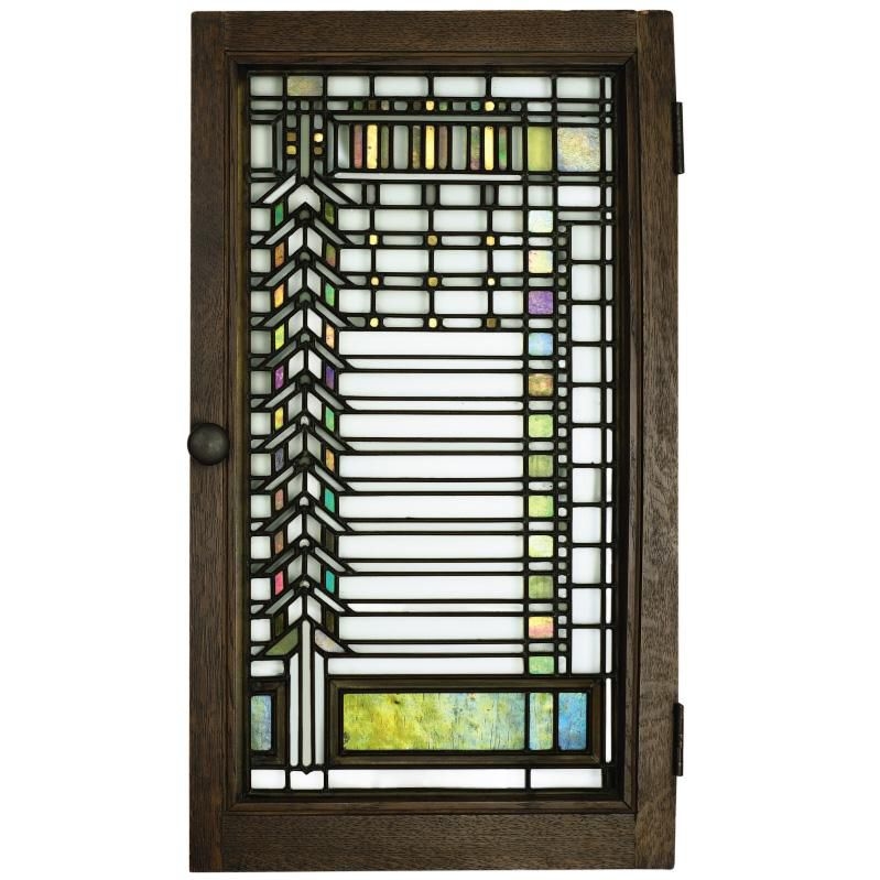 Frank Lloyd Wright | WINDOW FROM THE DARWIN D. MARTIN HOUSE, BUFFALO ...