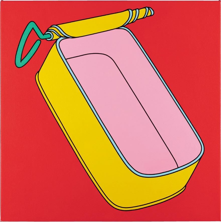 Michael Craig-Martin | UNTITLED (SARDINE) | MutualArt