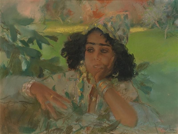 Abel Pann | RETURN, RETURN O SHULAMIT | MutualArt