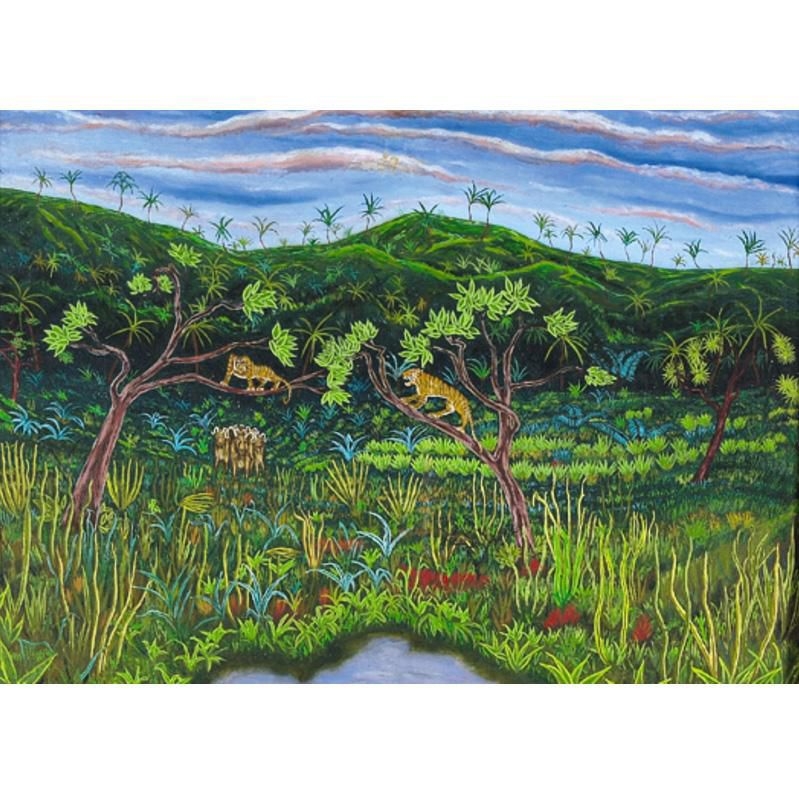 Victor Joseph Gatto | TIGERS AND WATER BUFFALO AND TIGERS IN THE JUNGLE ...