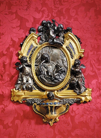 Baccio Bandinelli | [A VERY FINE ROMAN BAROQUE SILVER AND GILT COPPER ...