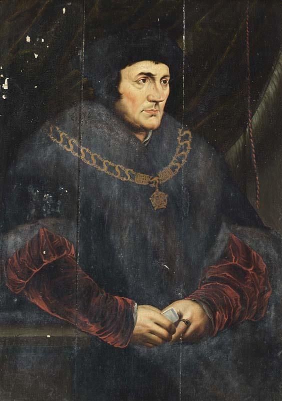 Hans Holbein the Younger | A PORTRAIT OF SIR THOMAS MORE (1478-1535 ...