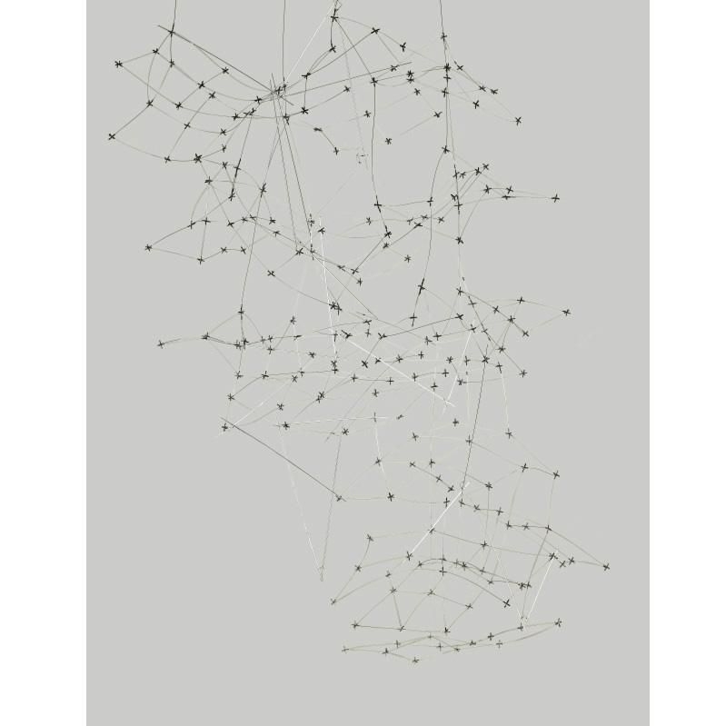 Gego | (1912-1994) RETICULÁREA CUADRADA (COLUMN-RETICULAR SQUARE) (1972 ...