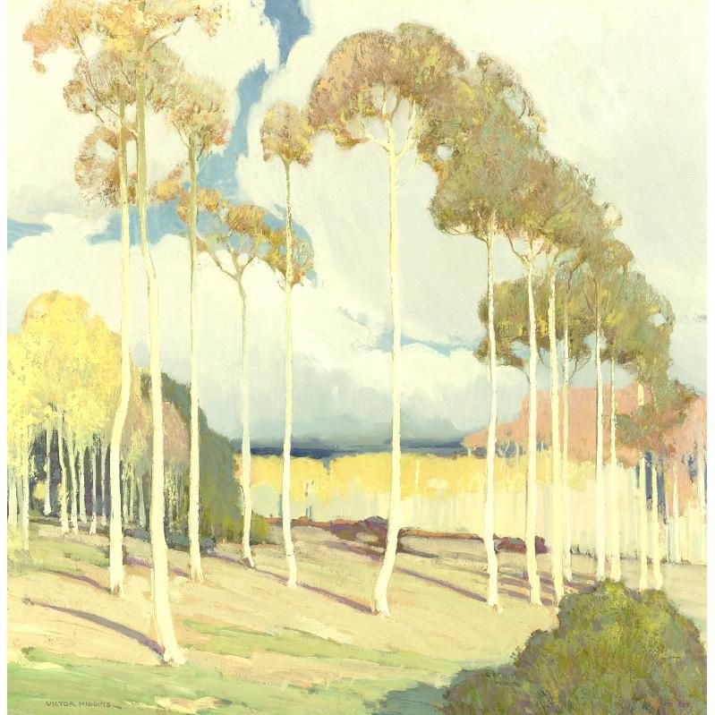 Victor Higgins | aspen trees | MutualArt