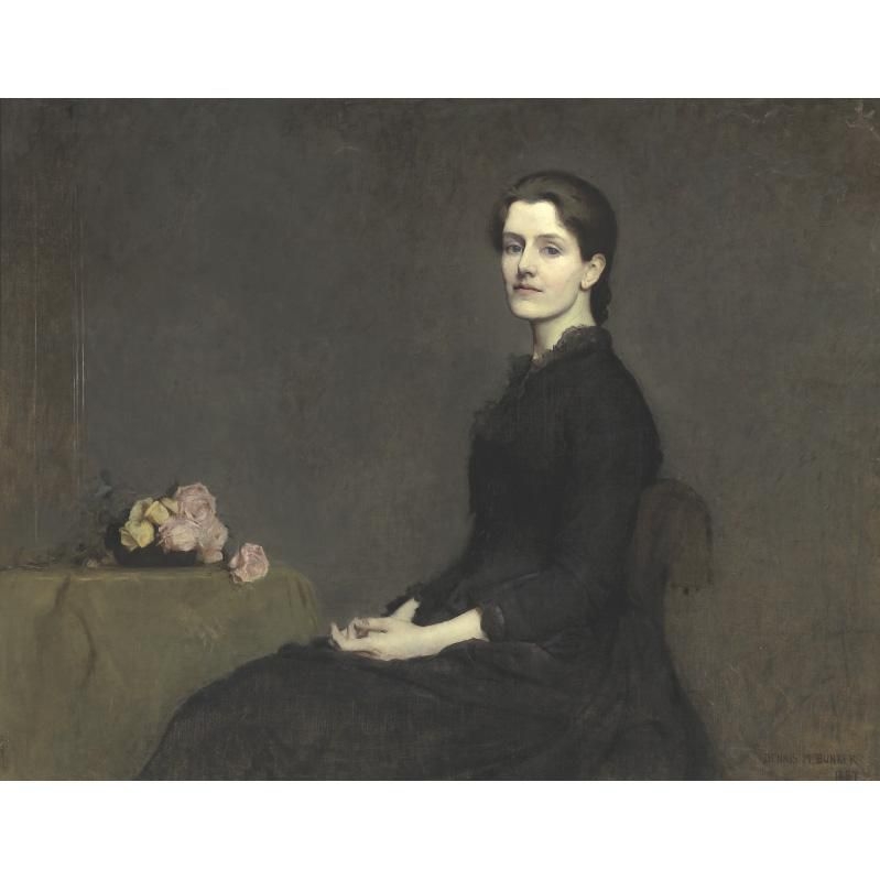 Dennis Miller Bunker | PORTRAIT OF ANNE PAGE | MutualArt