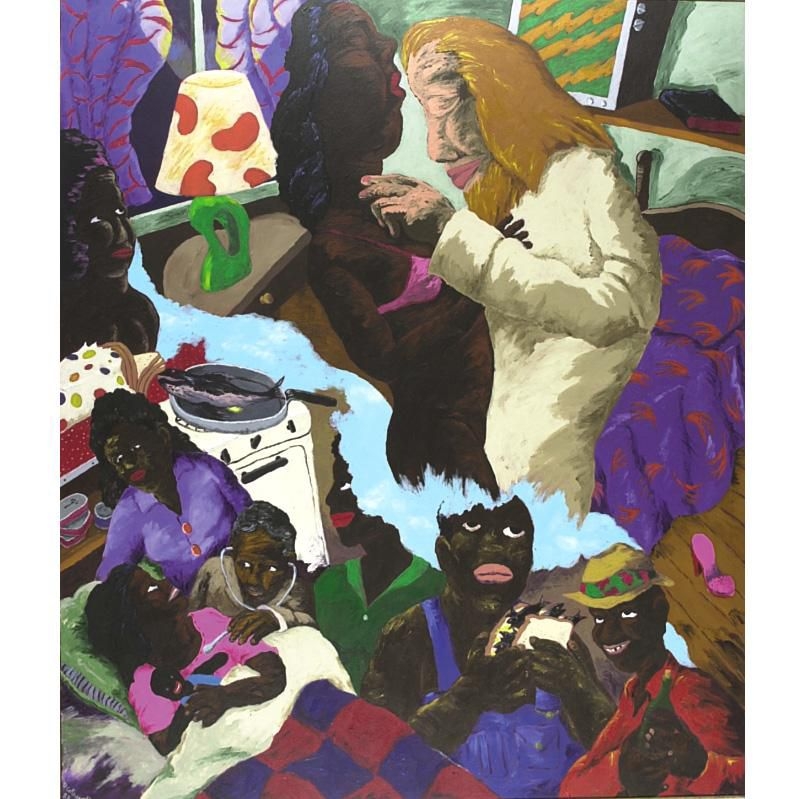 Robert Colescott | MODERN DAY MIRACLES | MutualArt