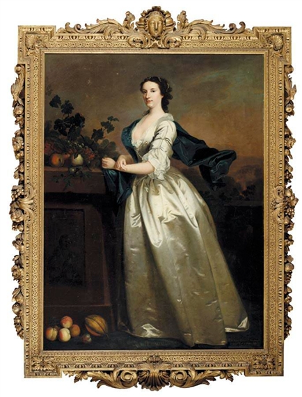 Thomas Hudson | PORTRAIT OF LADY MARY OSBORN | MutualArt