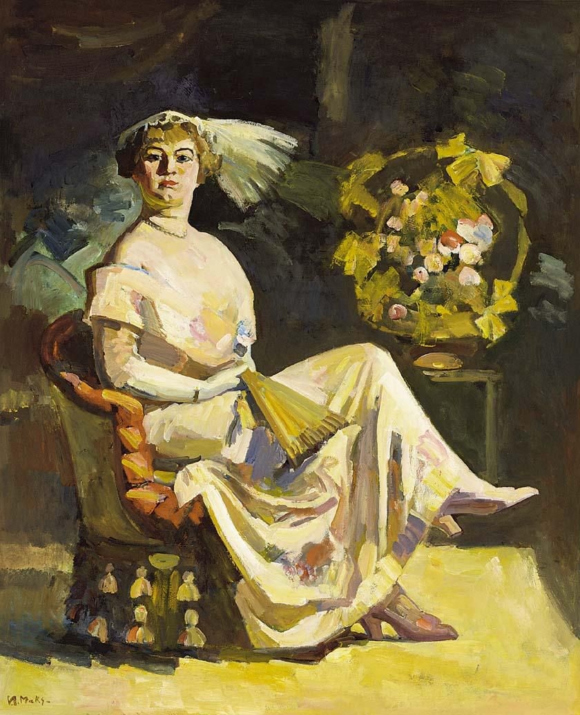 Kees Maks | DE ACTRICE JO BOUWMEESTER (Circa 1915) | MutualArt
