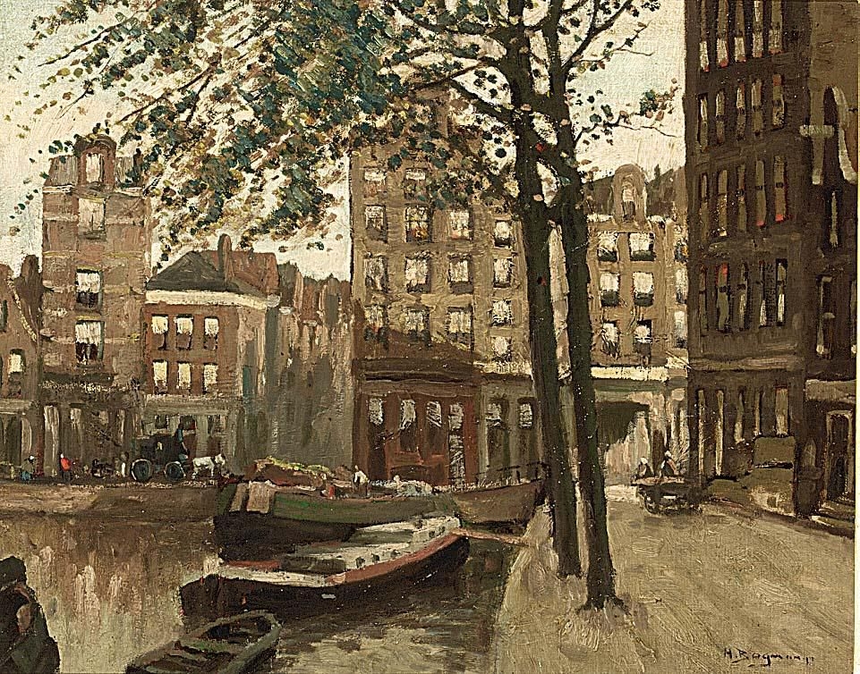 Hermanus Charles Christiaan Bogman | A VIEW OF THE PRINSENGRACHT ...