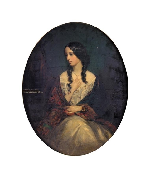 Francis Grant | PORTRAIT OF LADY ANNA MARIA ARABELLA FERMOR, LADY ...