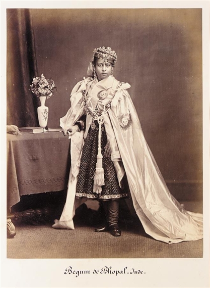Bourne & Shepherd | NAWAB SHAH JAHAN BEGUM, BEGUM OF BHOPAL, CIRCA 1872 ...