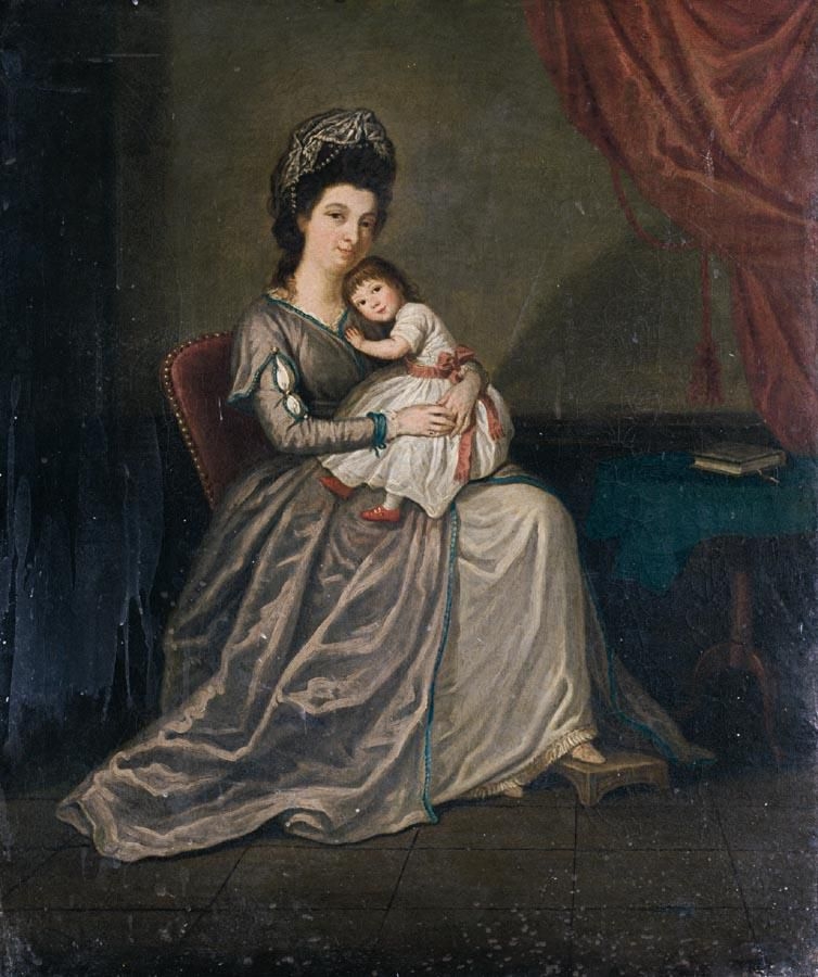 David Allan | PORTRAIT OF A MOTHER AND HER CHILD | MutualArt