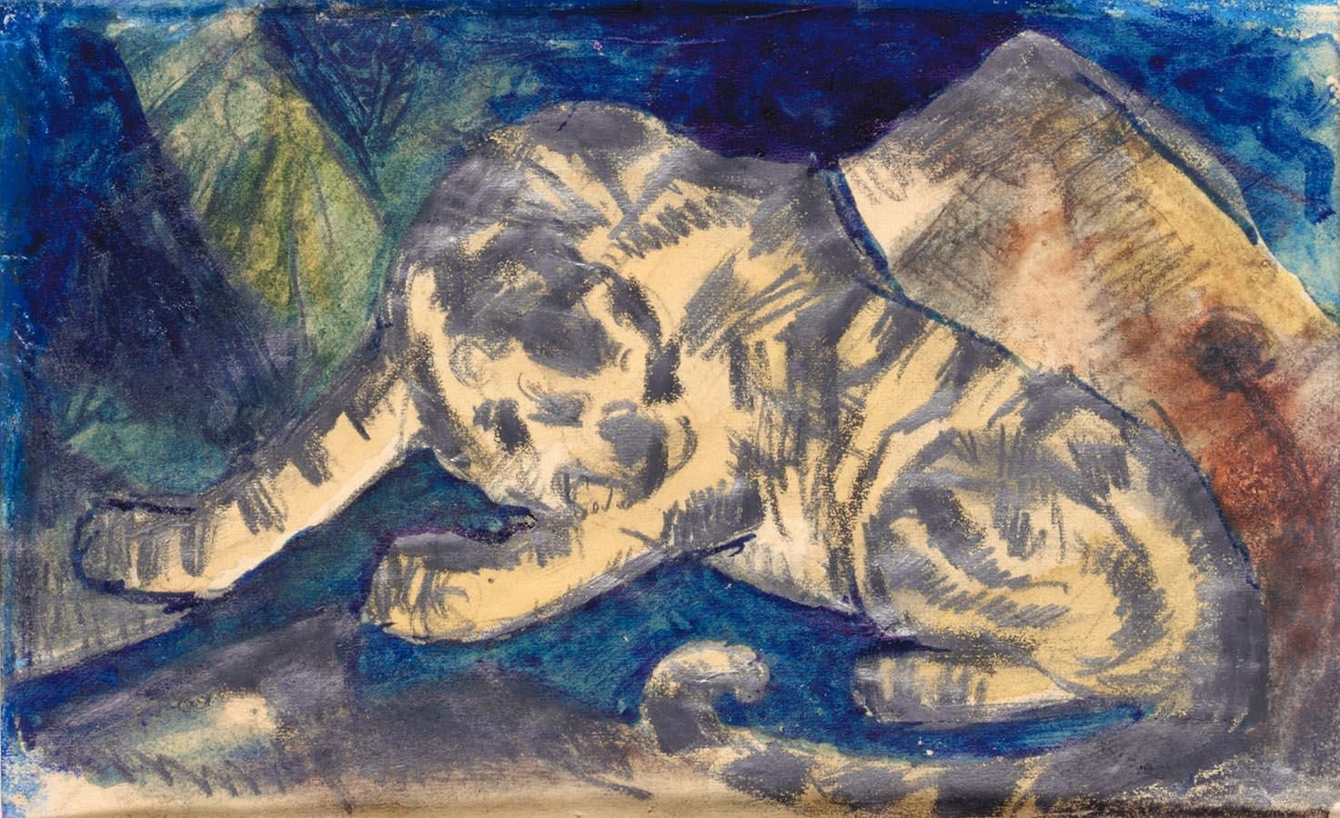 Franz Marc | TIGER | MutualArt