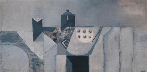 Colin Middleton | TABLE TOP STILL LIFE WITH TEAPOT | MutualArt
