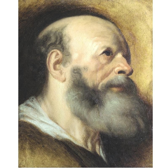 Jacob Jordaens | PORTRAIT OF A BEARDED MAN | MutualArt