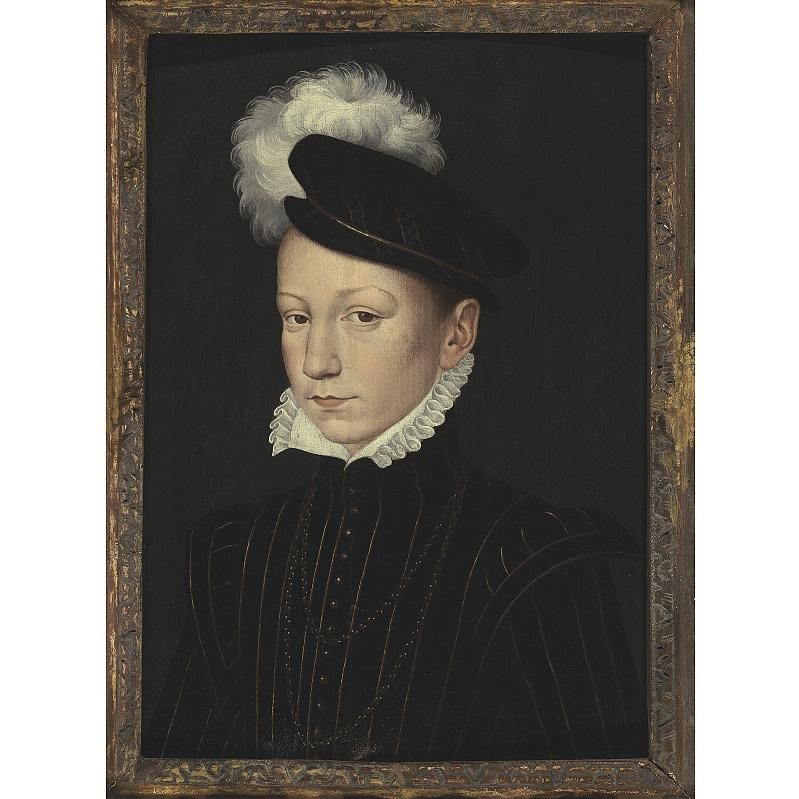 François Clouet | PORTRAIT OF CHARLES IX | MutualArt