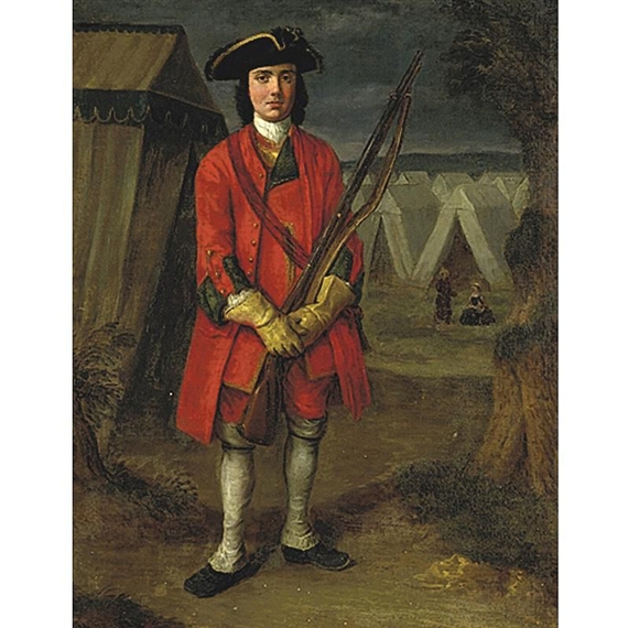 Stephen Slaughter | PORTRAIT OF AN OFFICER | MutualArt