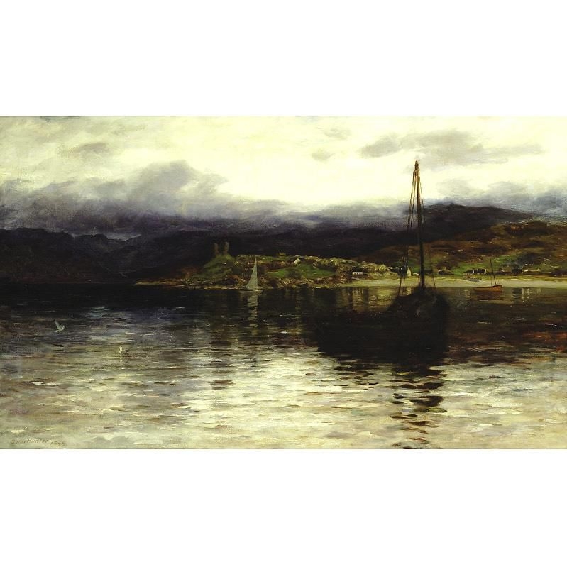 Colin Hunter | VIEW OF THE SCOTTISH COAST | MutualArt