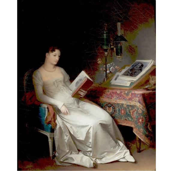 Marguerite Gérard | GRASSE 1761 - 1837 PARIS AN ELEGANT INTERIOR WITH A ...