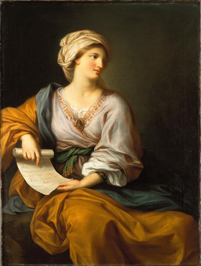 Gavin Hamilton | PORTRAIT OF EMMA HAMILTON AS A SIBYL | MutualArt