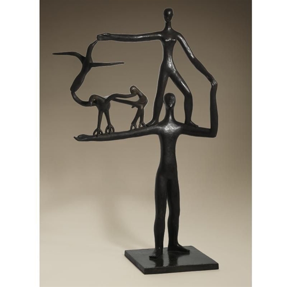 Mary Callery | ACROBATS WITH BIRDS | MutualArt