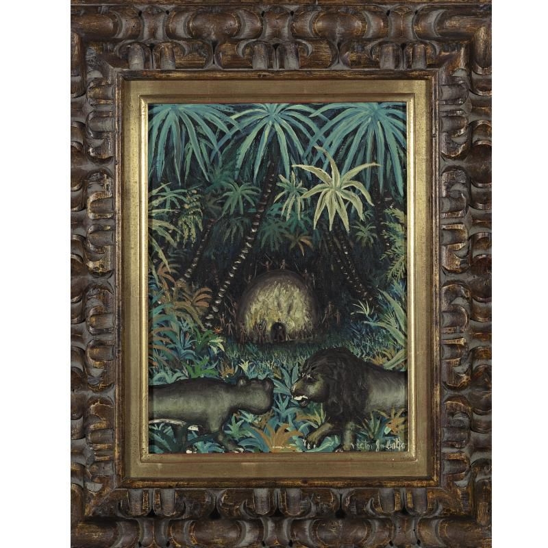 Victor Joseph Gatto | TIGERS AND WATER BUFFALO AND TIGERS IN THE JUNGLE ...