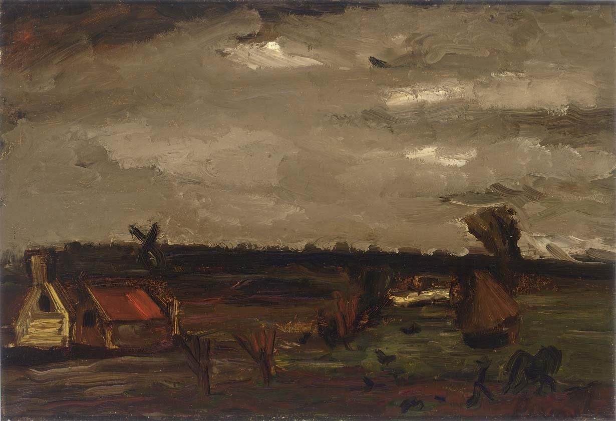 Constant Permeke | WINTERLANDSCAPE | MutualArt