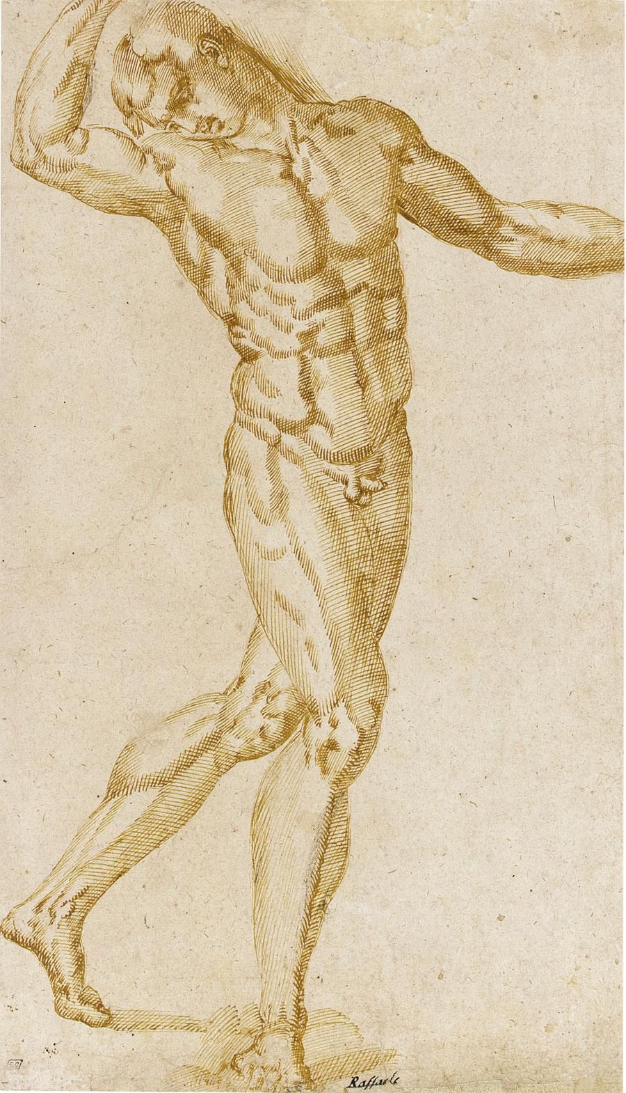 Baccio Bandinelli | A STANDING MALE FIGURE | MutualArt