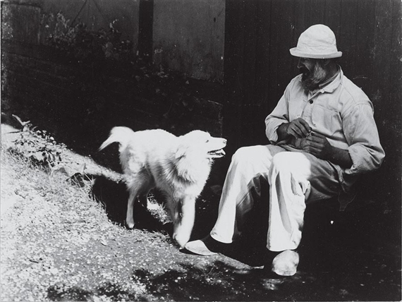 Constantin Brancusi | SELF-PORTRAIT (WITH DOG), 1930S | MutualArt