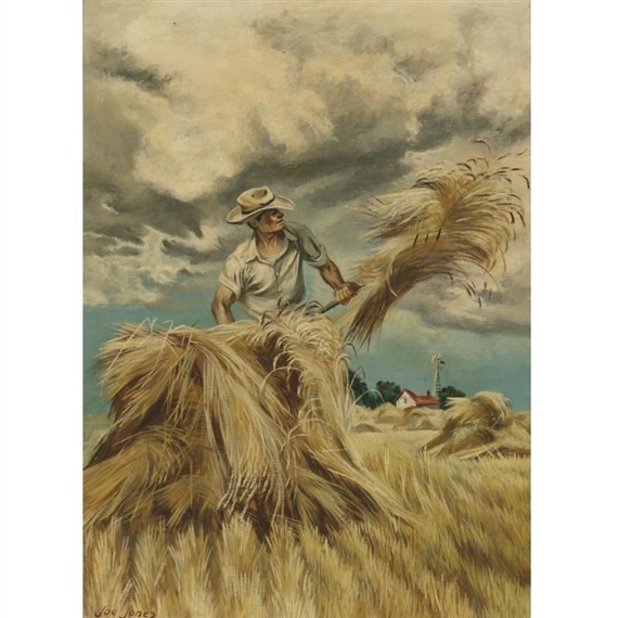 Jones Joe | RAKING HAY | MutualArt
