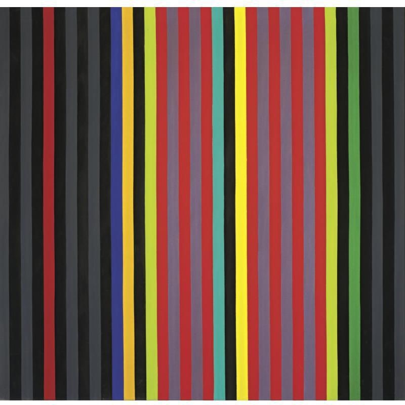 Gene Davis | UNTITLED (1961) | MutualArt