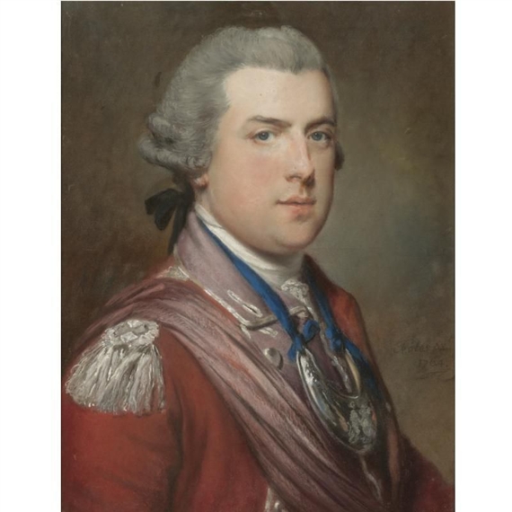 Francis Cotes | Portrait of General George Keppel, 3rd Earl of ...