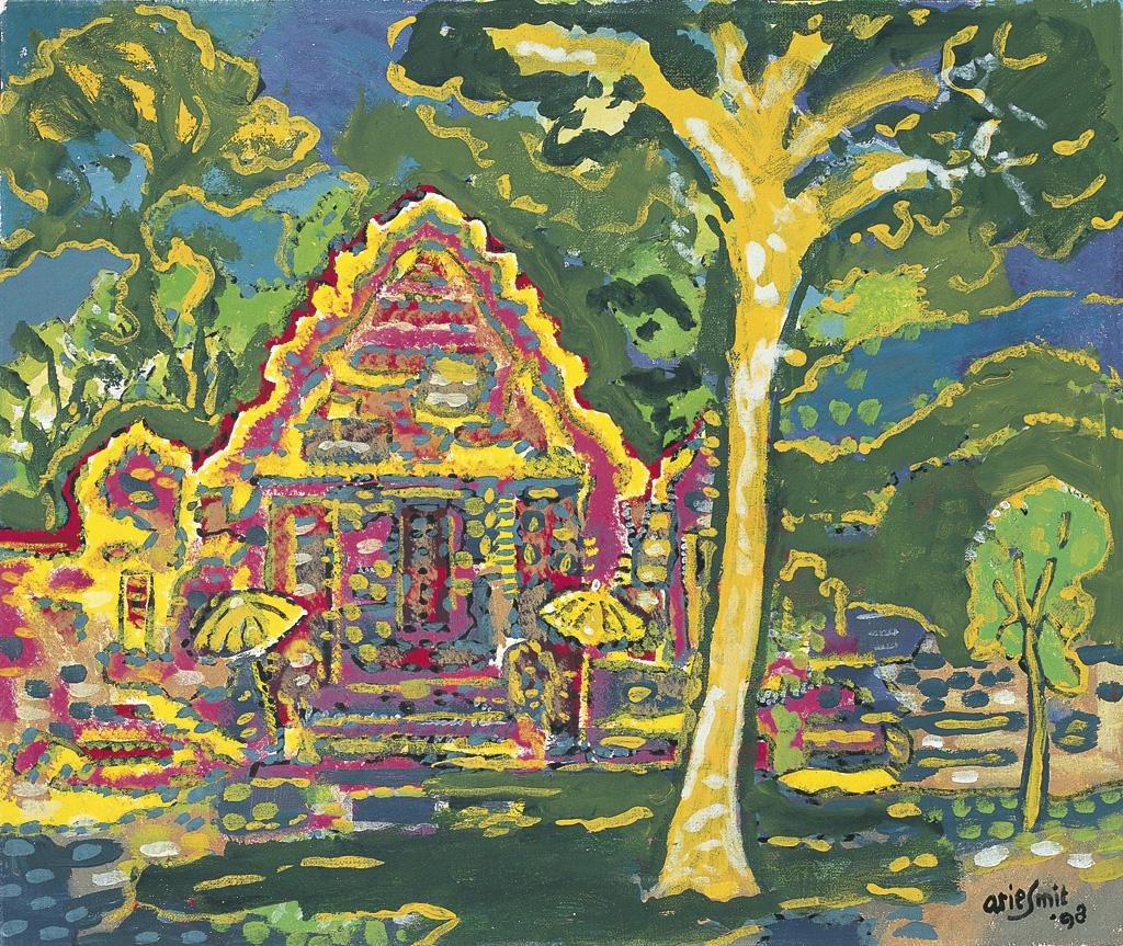 Arie Smit | The Village Temple | MutualArt