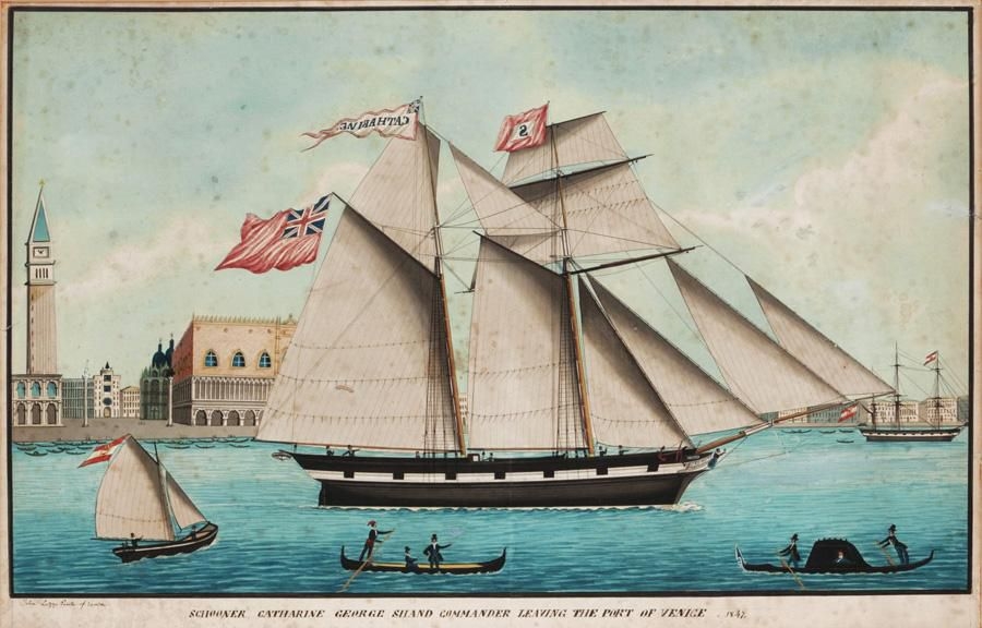 Giovanni Luzzo | The Schooner Catharine, George Shand Commander ...