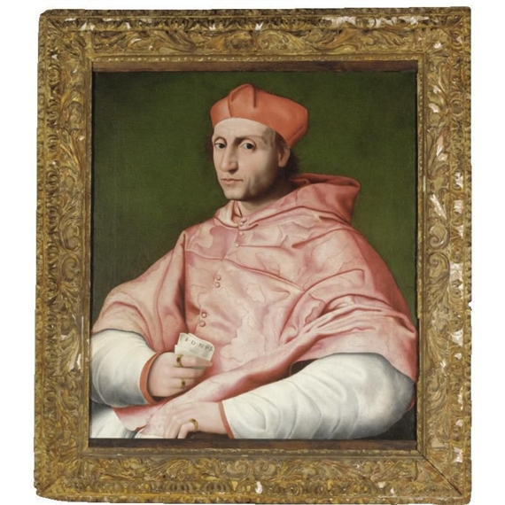Raffaello Sanzio | Portrait of Cardinal Bibbiena (1470 -1520), half ...
