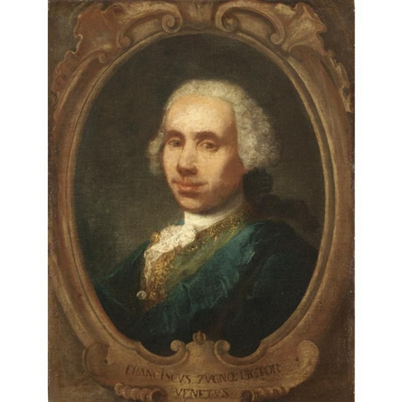 Alessandro Longhi | Ritratto del pittore Francesco Zugno | MutualArt